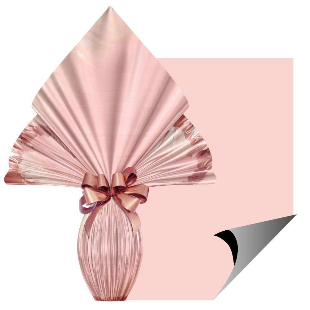 Xingó Embalagens - cod: 7898500402577 - POLI PASCOA METAL LISO ROSE ...